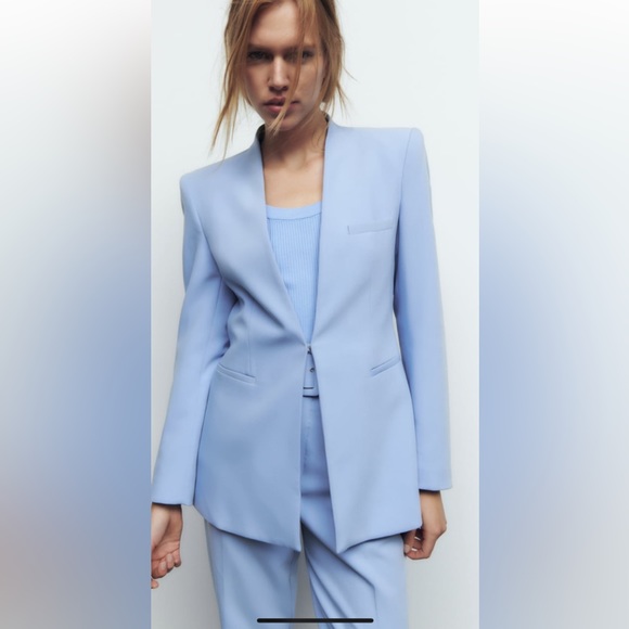 Zara | Jackets & Coats | Zara 2 Pieces Blazer And Pants | Poshmark
